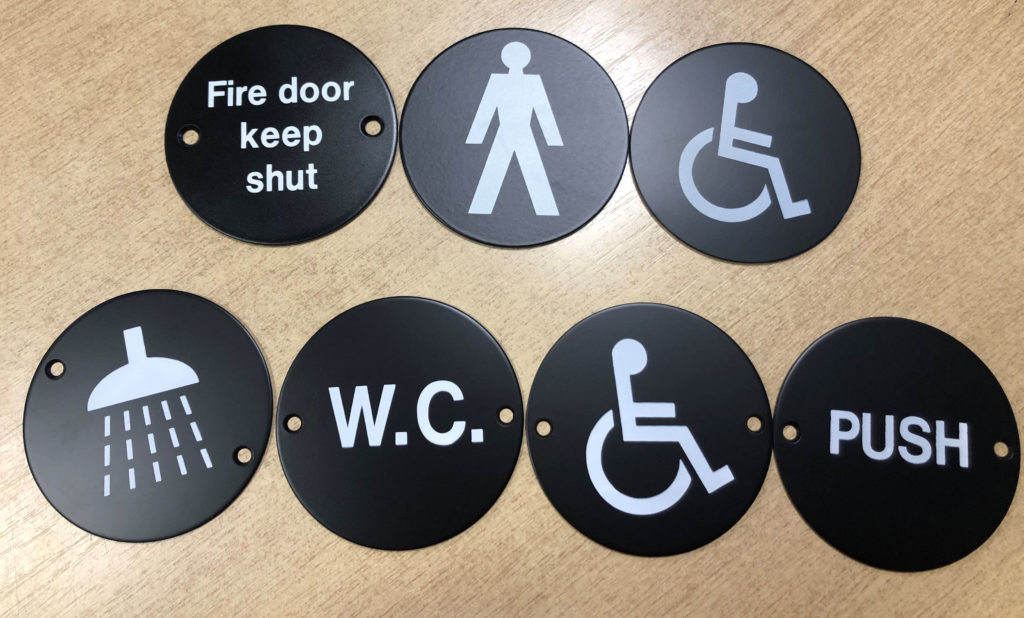 Stock Signage - Davis Architectural Services Ltd